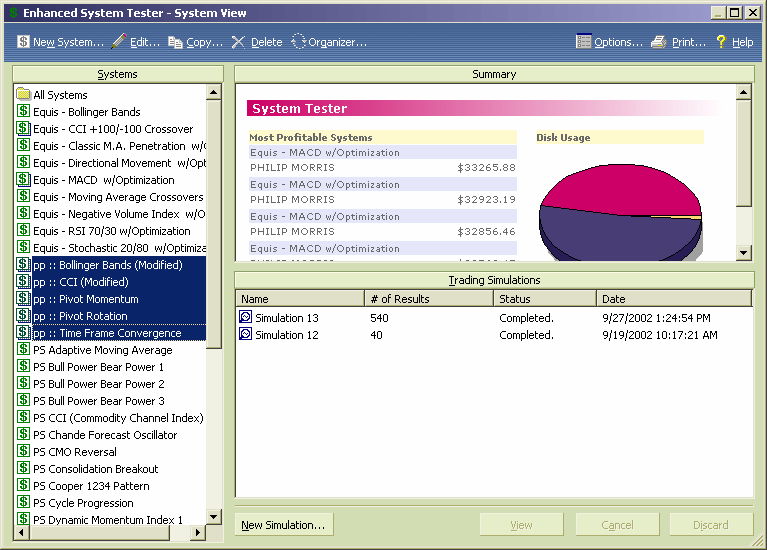 Comparison: Technical Analysis Software | AAII
