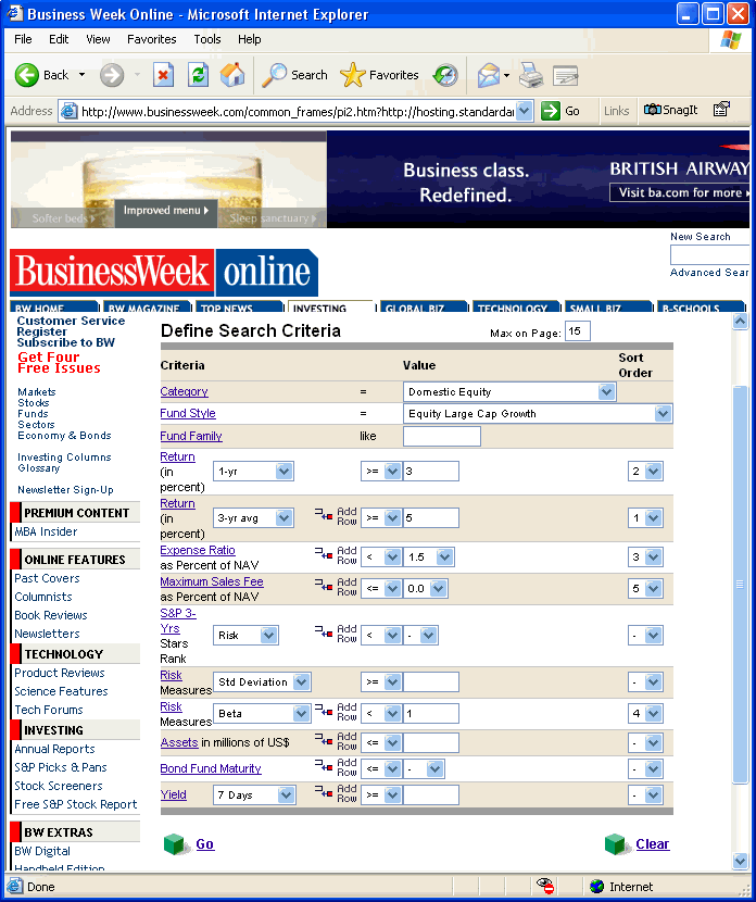 Comparison: Mutual Fund Screening & Analysis Services | AAII