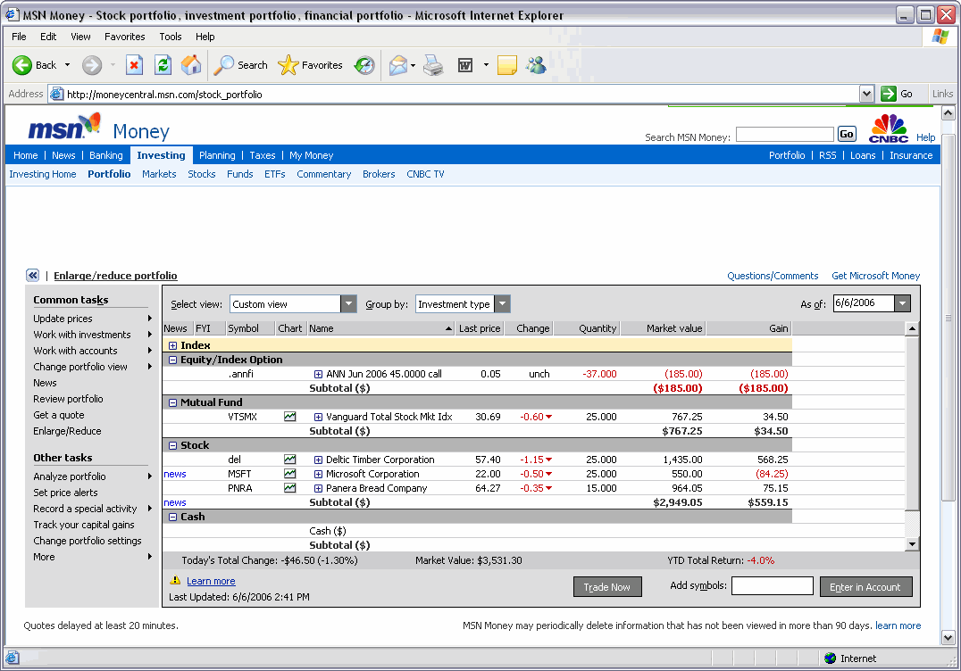 Comparison: On-Line Portfolio Managers | AAII