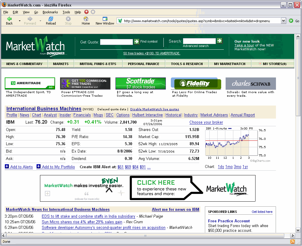 Comprehensive Web Sites | AAII