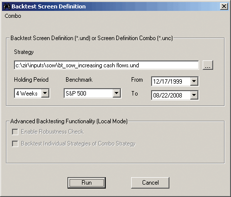 Stock Screening & System Backtesting With Zacks Research Wizard | AAII