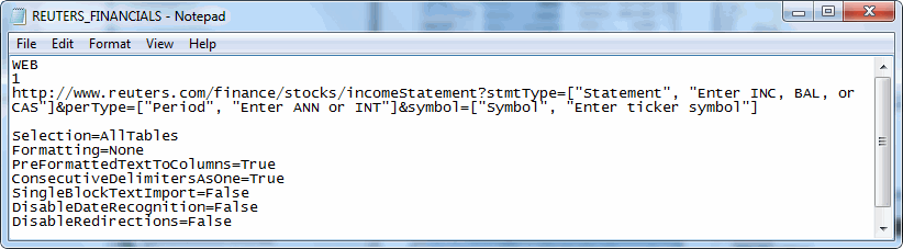 Using Excel Web Queries to Retrieve Data | AAII Using Excel Web Queries to Retrieve Data | AAII