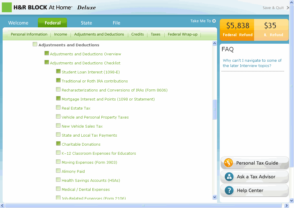 Comparison: Tax Preparation Services | AAII