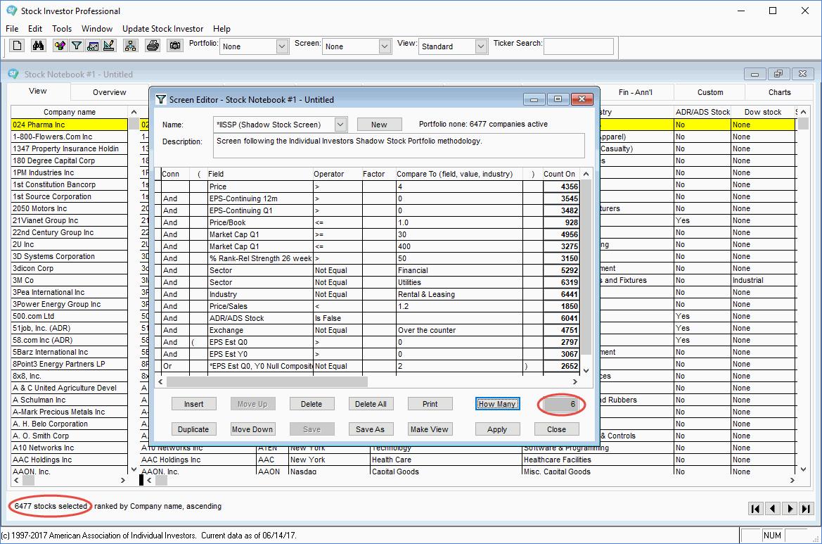 An Overview of the Screen Editor | AAII