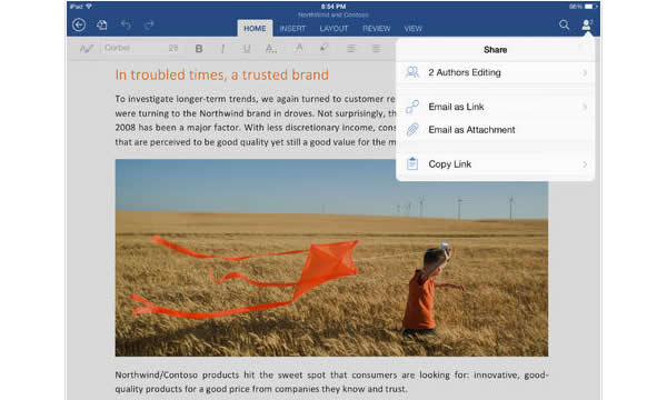 Microsoft Excel, PowerPoint and Word for iPad | AAII