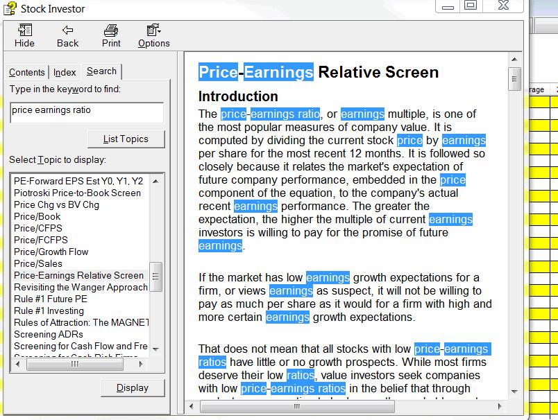 Leveraging the Help System | AAII