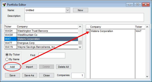 Creating, Using and Editing Portfolios in Stock Investor Pro | AAII