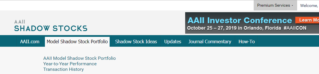 May Model Shadow Stock Portfolio Update | AAII