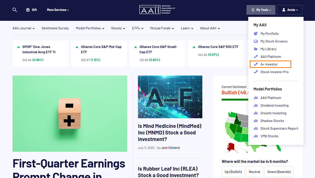 The Single Source for Your Investment Needs | AAII