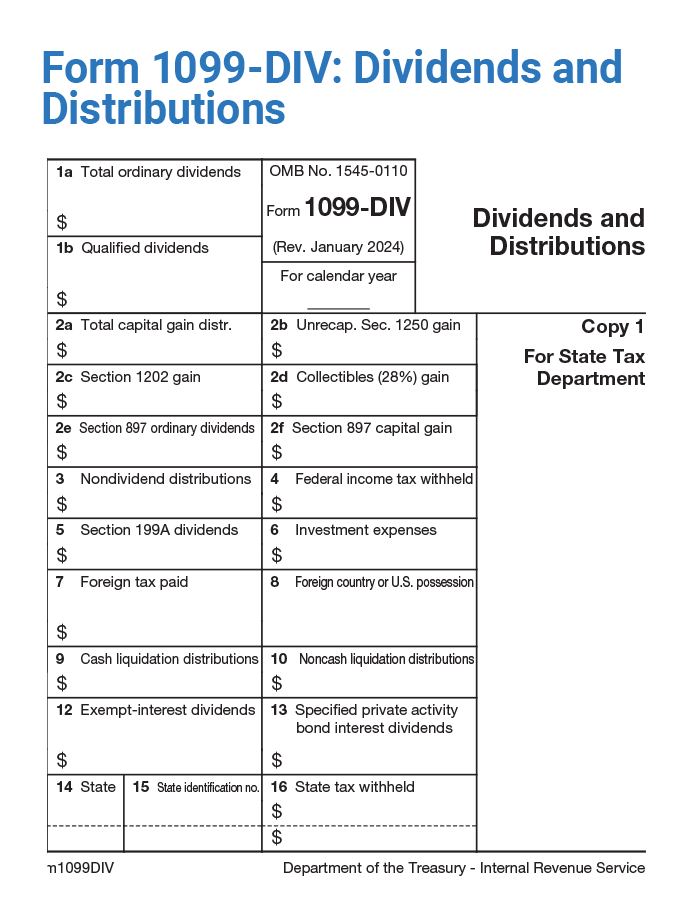 An Investor's Guide to Understanding 1099 Tax Forms | AAII