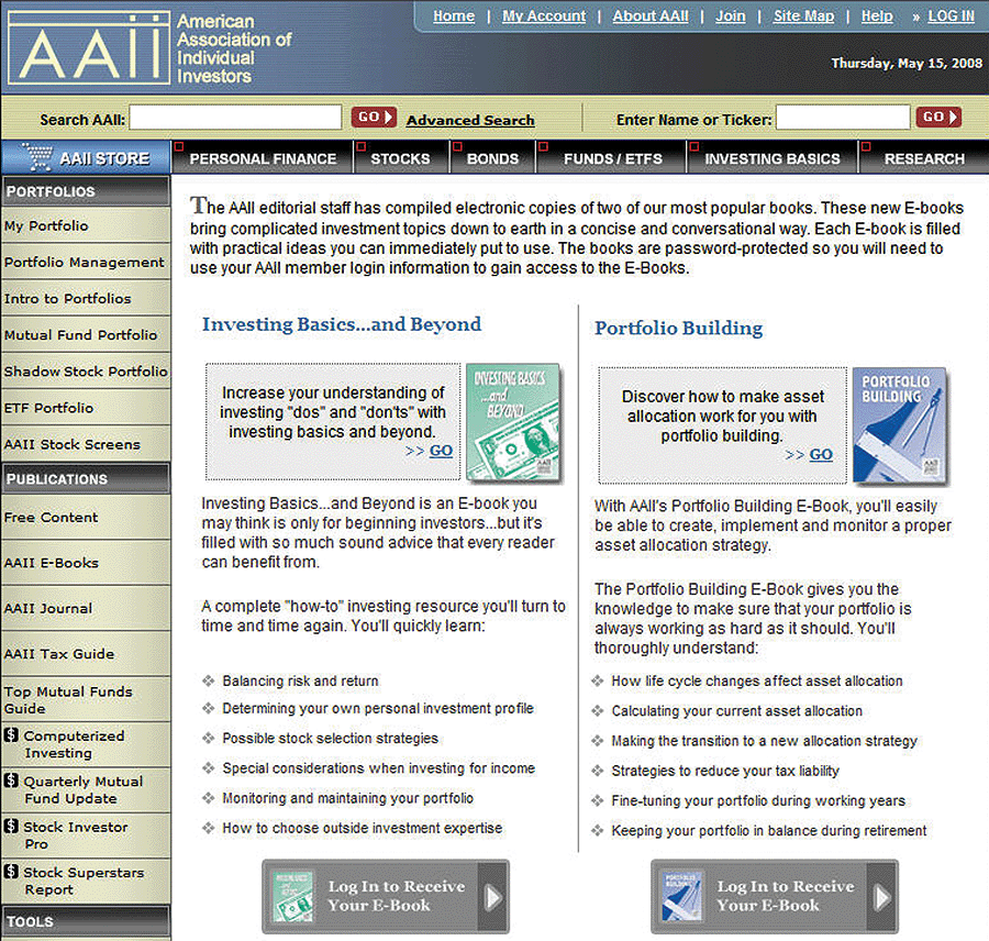 Member News: Our Annual Update on What's Going on at AAII | AAII