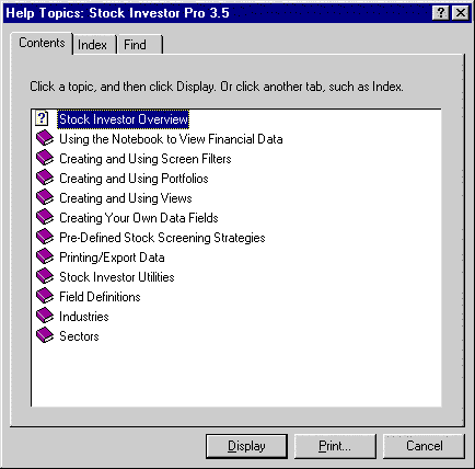 User Resources? SI Regular | AAII